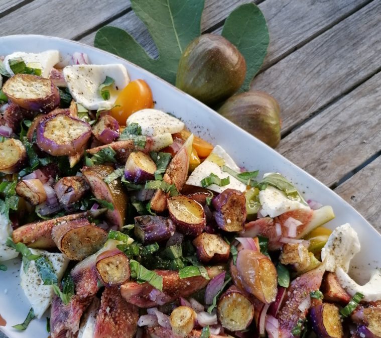 Figen- og tomatsalat – Troensehaven